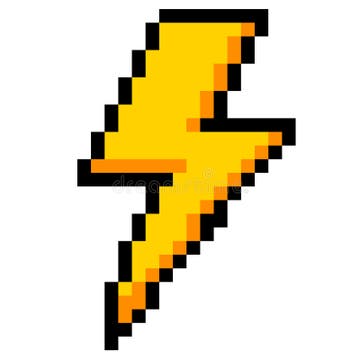 Pixel Lightning Stock Illustrations – 2,294 Pixel Lightning Stock ...