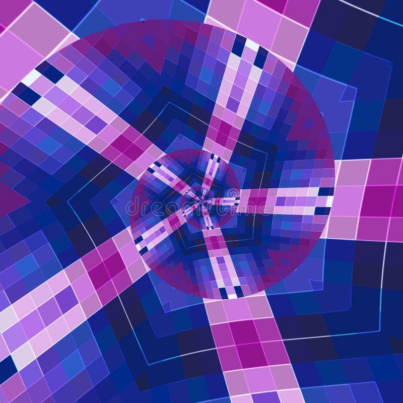 Pixel Magic Abstract Background. Pixels Stock Photo - Image of ...