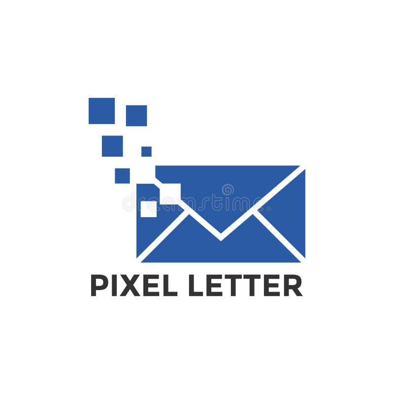 Pixel Art Set of Mail Icons Stock Vector - Illustration of envelope ...