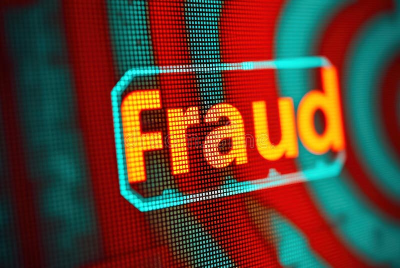 Pixel Message Icon, â€œfraud Activeâ€ on Screen. Technology, Security ...