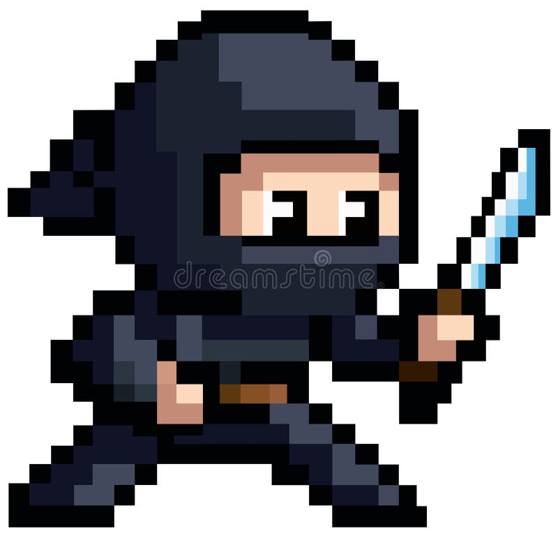 Pixel Sword Samurai Stock Illustrations – 55 Pixel Sword Samurai Stock ...