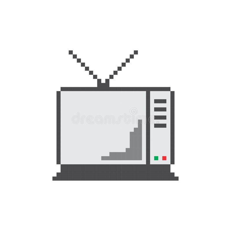 Pixel object theme stock vector. Illustration of diagram - 62699019