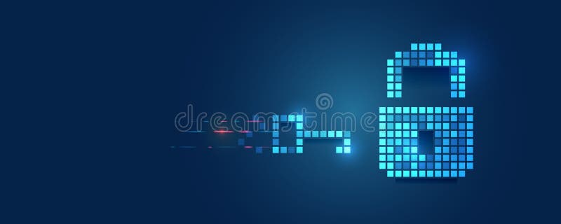 Pixel Padlock. Cyber Security for Business and Internet Projects ...