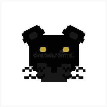 Pixel Panther Stock Illustrations – 88 Pixel Panther Stock ...