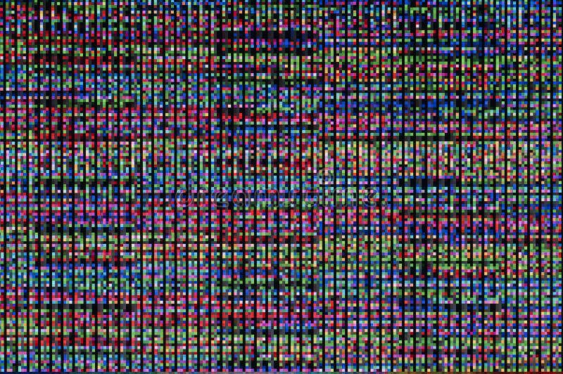 Pixel Pattern of a Digital Glitch Stock Photo - Image of decorative ...