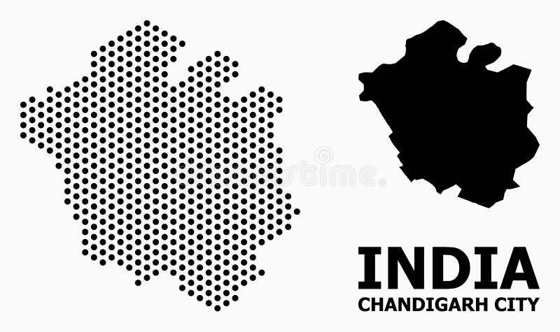 Pixel Pattern Map of Chandigarh City Stock Vector - Illustration of ... Pixel Pattern Map of Chandigarh City Stock Vector - Illustration of ...