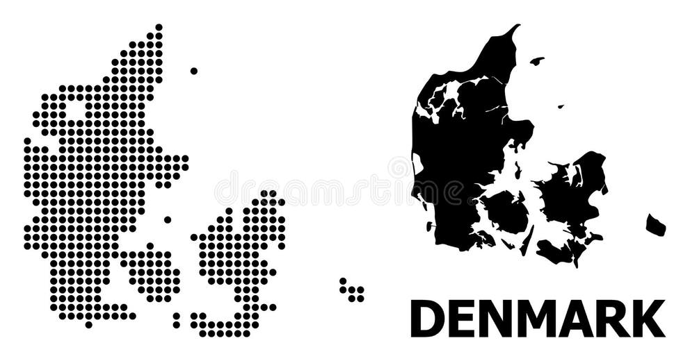 Pixel Map Denmark Stock Illustrations – 75 Pixel Map Denmark Stock ...