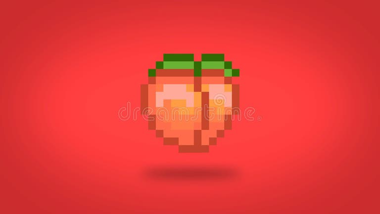 Pixel Peach Stock Illustrations – 433 Pixel Peach Stock Illustrations ...