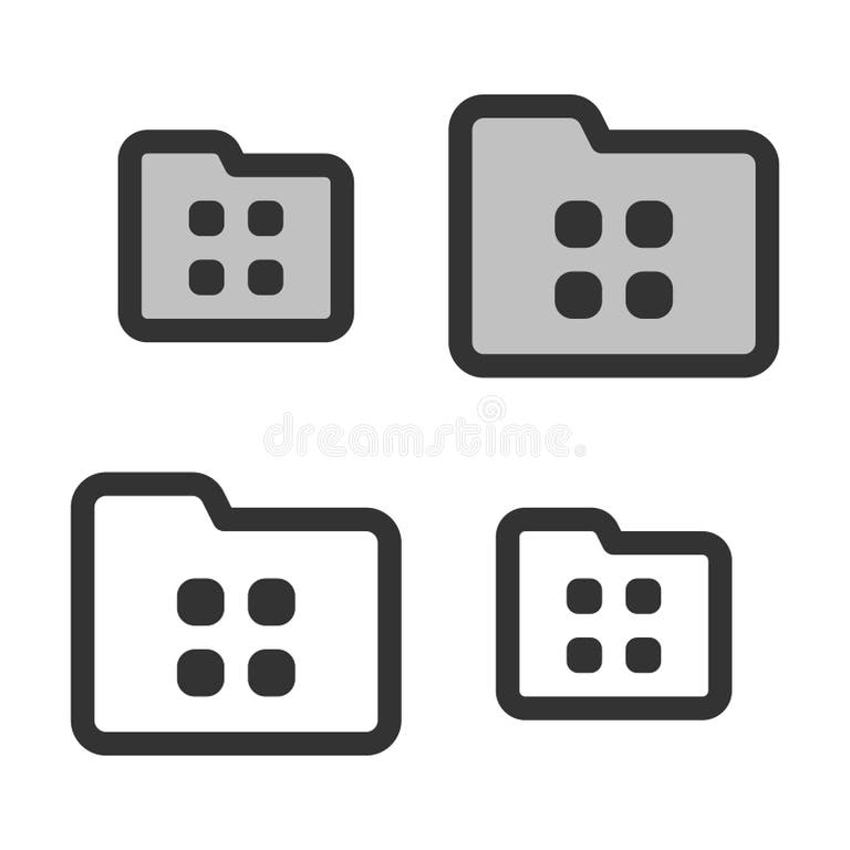 X Files Folder Icon Stock Illustrations – 17 X Files Folder Icon Stock ...