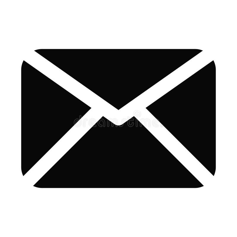 Pixel Perfect Message Icon in Solid Style for App Button and Website ...