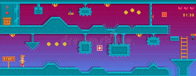 Pixelated Runner Stock Illustrations – 123 Pixelated Runner Stock ...