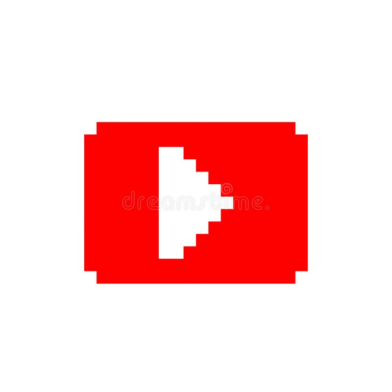Press Start Pixels for 8 Bit Games Stock Illustration - Illustration of ...