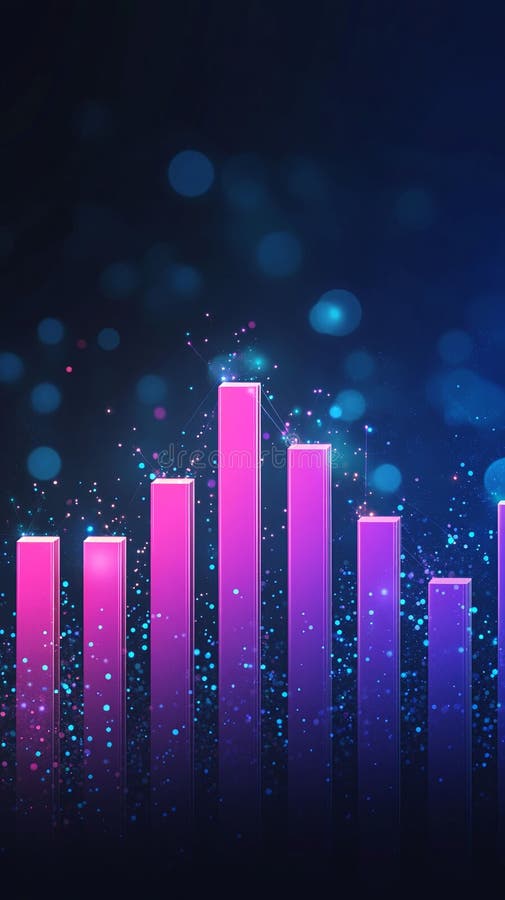 Pixel Profit Tracker Graph with Rising Bars and Animated Sparkles ...