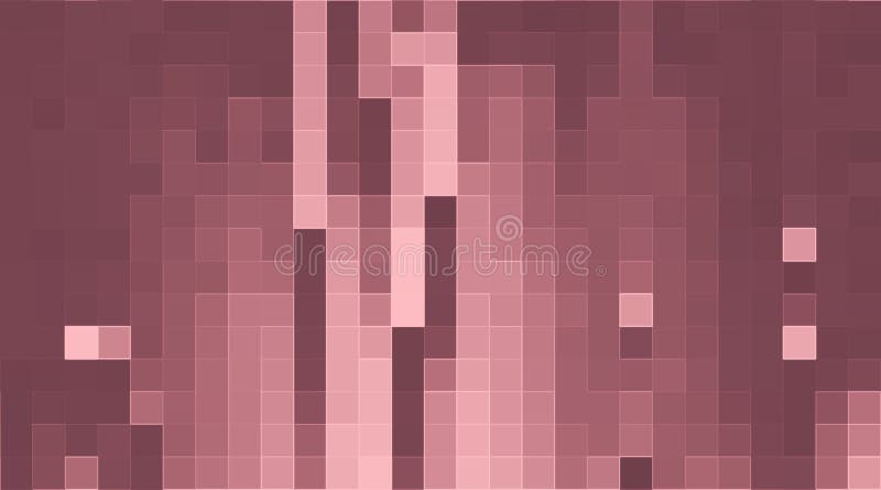 A Pixel Rain Washing Over a Surreal Landscape of Pixelated Mountains1 ...