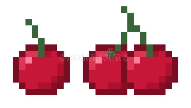 Pixel Cherry Stock Illustrations – 834 Pixel Cherry Stock Illustrations ...