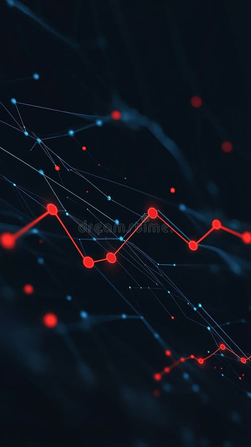 Pixel Risk Vs. Reward Graph with an Upward Trend and Red Dots Marking ...
