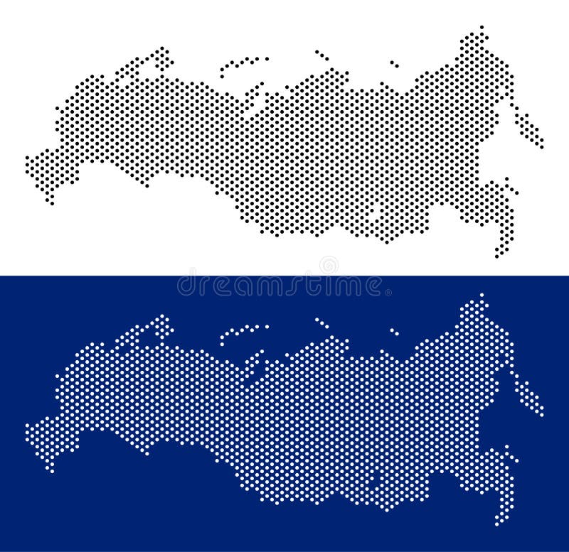 Pixel Art Russia Vector Set Stock Vector - Illustration of high ...