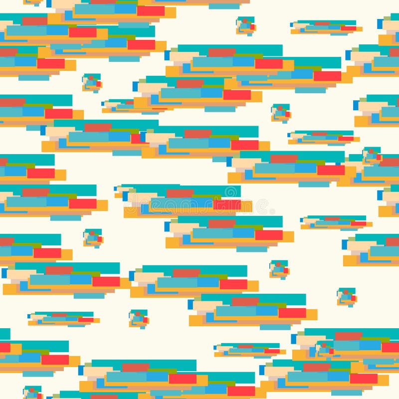 Pixel seamless pattern stock vector. Illustration of pixel - 286522192