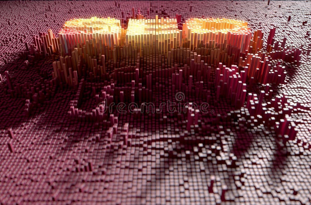 Pixel SEO Concept stock illustration. Illustration of build - 78801871