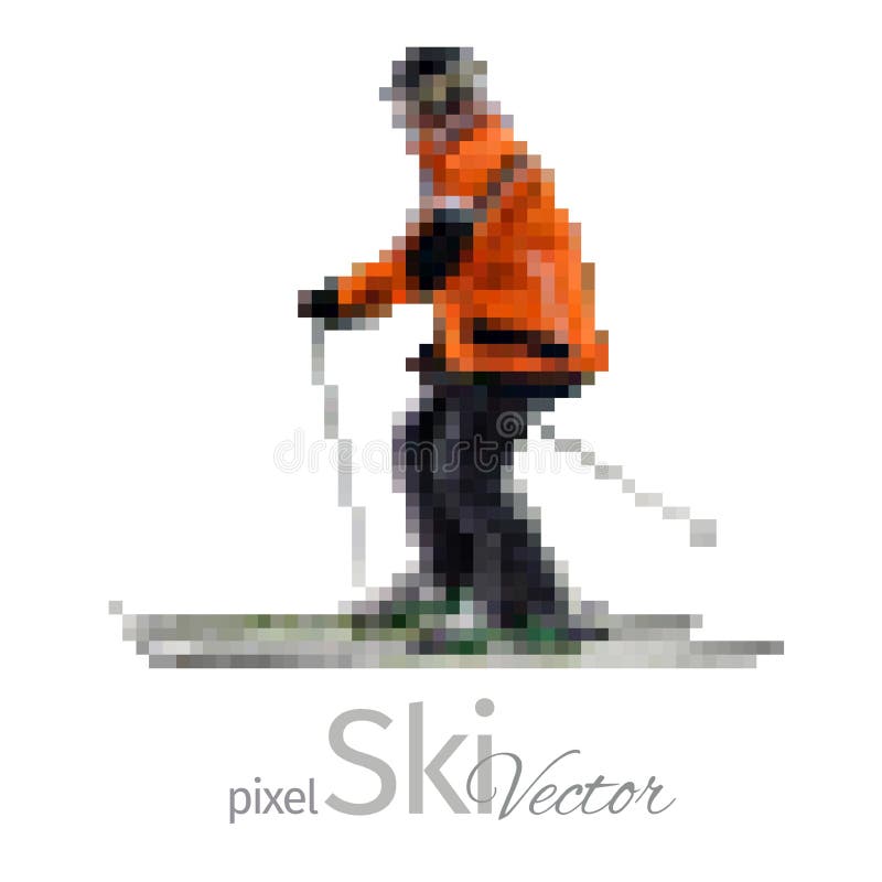 Pixel Silhouettes Stock Illustrations – 355 Pixel Silhouettes Stock ...