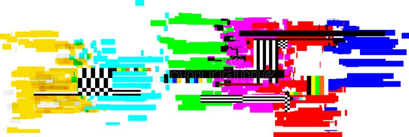 Pixel Sorting Effect Creating an Abstract Composition with Glitches ...