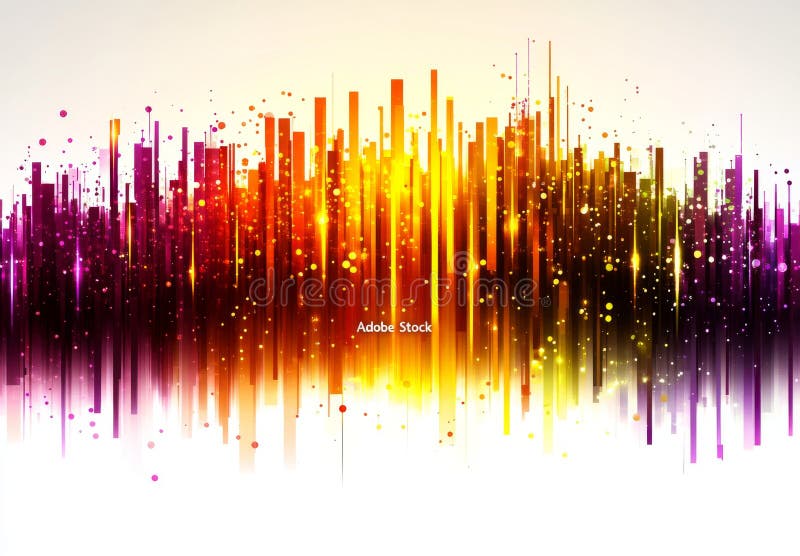 A Pixel Sorting Effect Generates an Abstract Digital Artwork Featuring ...