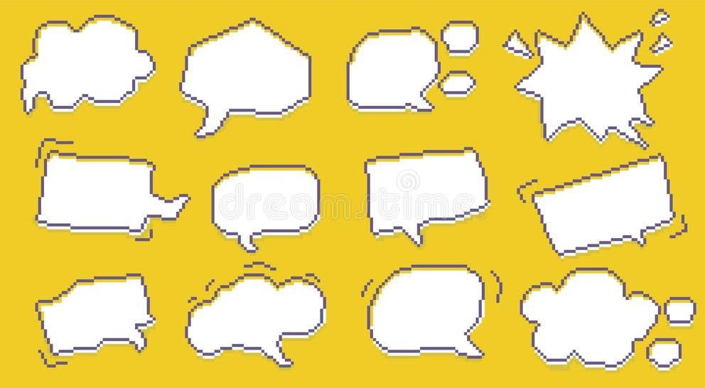 Speech Text Bubbles Stock Illustrations – 35,197 Speech Text Bubbles ...