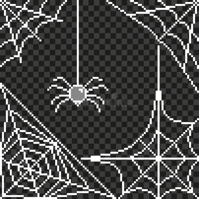 Detailed Spiderweb Isolated Vector Icon Stock Vector - Illustration of ...