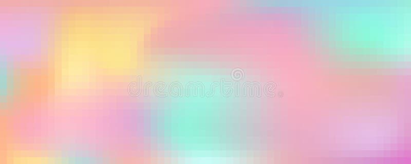 Pixel Square Rainbow Pattern. Abstract Gradient Mosaic Background ...