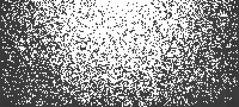 Pixel Squares Background. Glitch Effect. Monochrome Geometric Texture ... Pixel Squares Background. Glitch Effect. Monochrome Geometric Texture ...