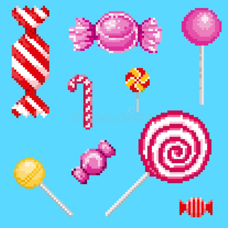 Pixel Sweets Stock Illustrations – 697 Pixel Sweets Stock Illustrations ...