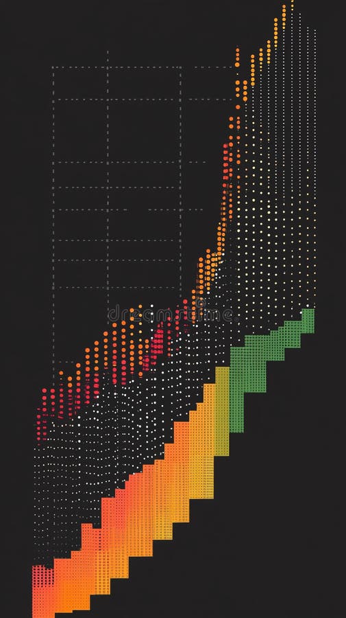 Pixel Trendline Graph Stock Illustrations – 8 Pixel Trendline Graph ...
