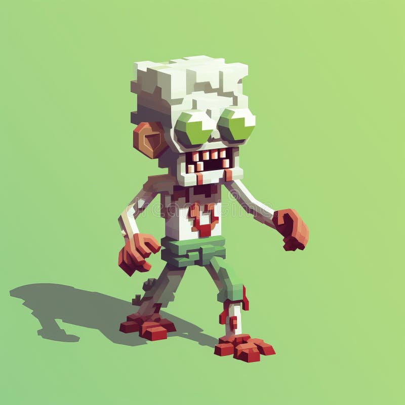 Pixel Zombie: Organic Sculpting with Mushroomcore and Deconstructed ...
