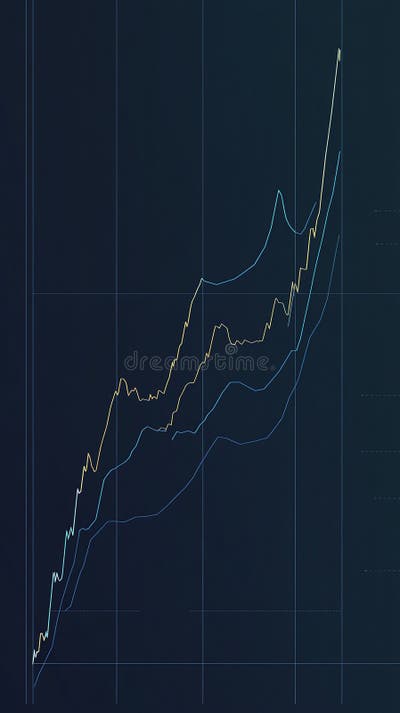 Pixel Visual of Inflation Vs. Purchasing Power in a Line Chart Stock ...