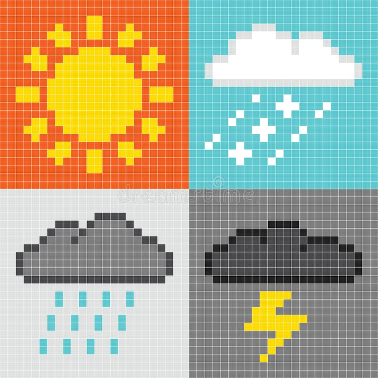 Pixel Sunny Stock Illustrations – 1,179 Pixel Sunny Stock Illustrations ...