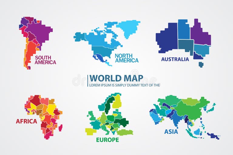 Pixel Art World Map Stock Illustrations – 2,130 Pixel Art World Map ...
