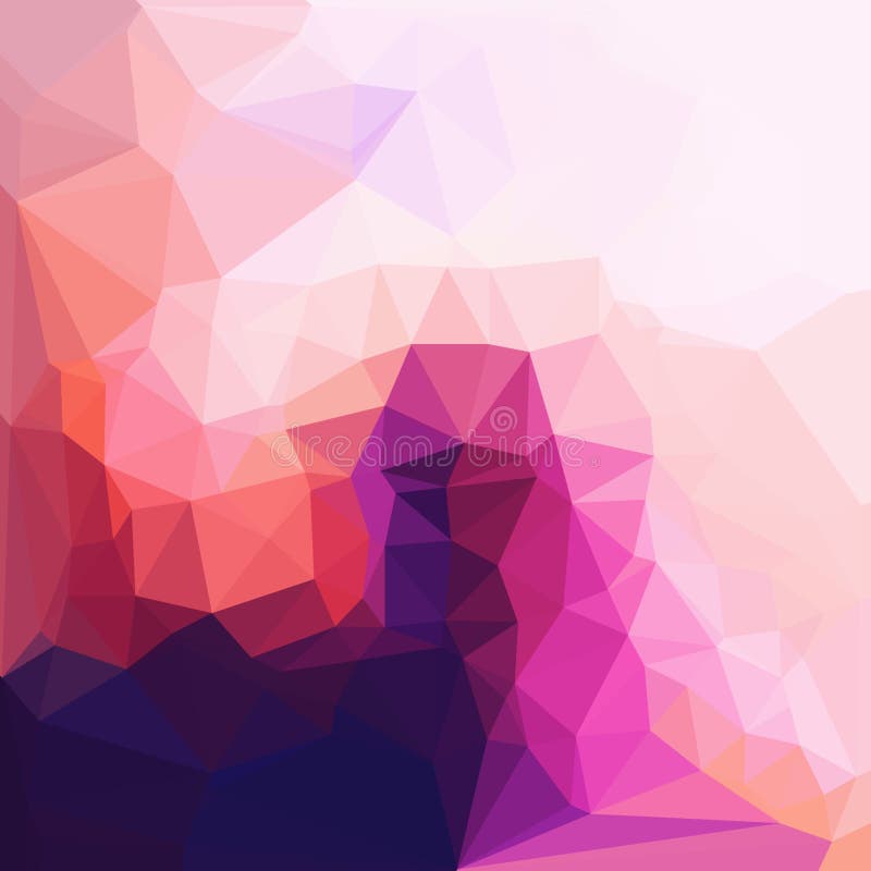Pixelate Multicolor Triangles Stock Illustration - Illustration of ...
