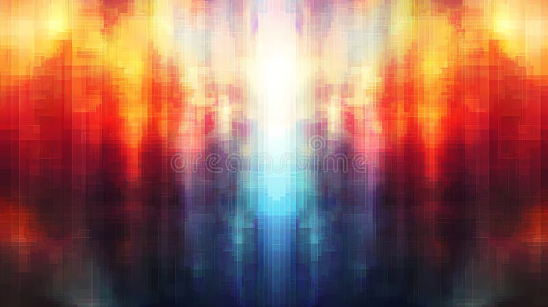 Pixelated Abstract Background Creating Stunning Visual Effects Stock ...