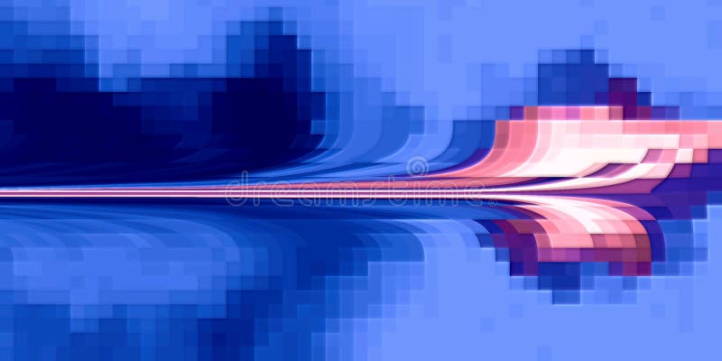 Pixelated Background with Bright Gradient and Blur Effects Stock ...