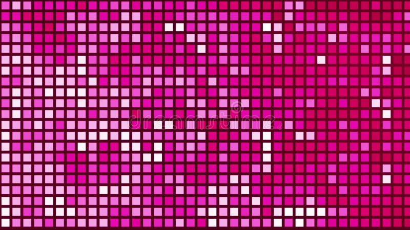 Pixelated Background Randomly Changing the Colors of Pixels and Squares ...