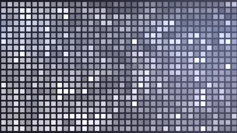 Pixelated Background Randomly Changing the Colors of Pixels and Squares ...