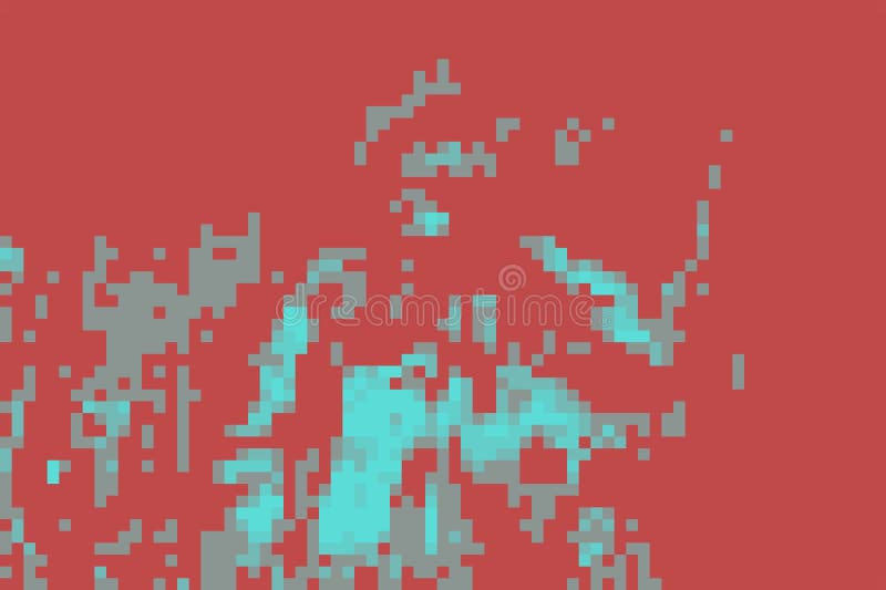 Pixelated 8 Bit Square Abstract Background High Resolution JPG Image ...