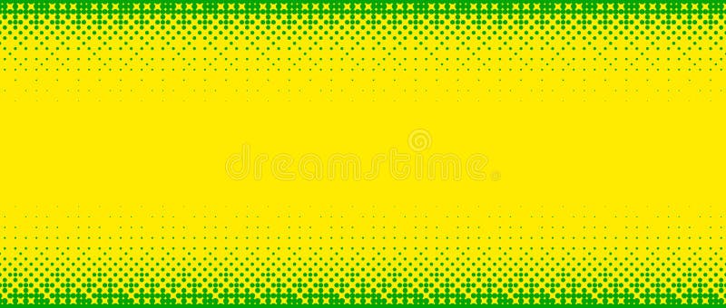 Pixelated Bitmap Gradient Texture. Yellow and Green Dither Pattern ...