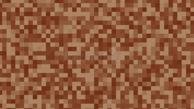 Pixelated Brown and Beige Abstract Pattern Background with Square ...