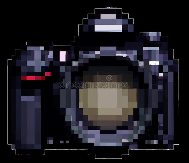 Pixelated Camera Stock Illustrations – 590 Pixelated Camera Stock ...