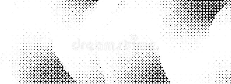 Pixelated Curve Gradient Shape. Comic Dither Undulate Texture ...