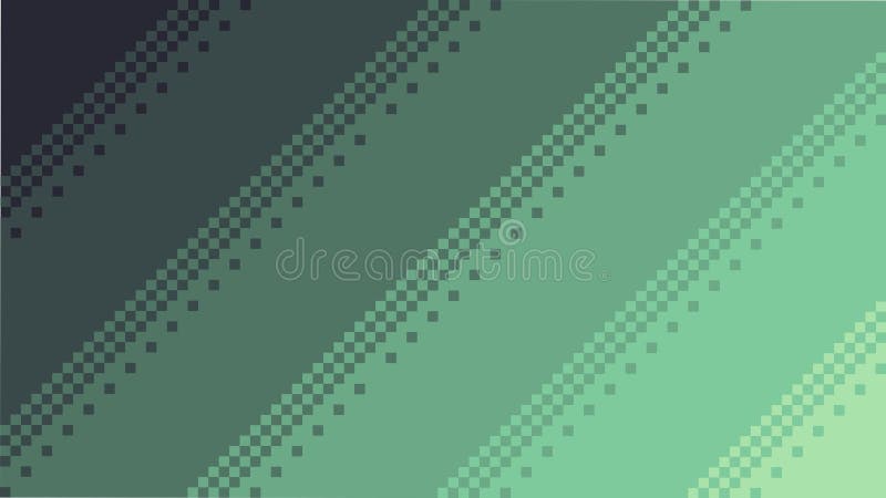 Pixelated Diagonally Simple Green and Black Gradient Background Stock ...