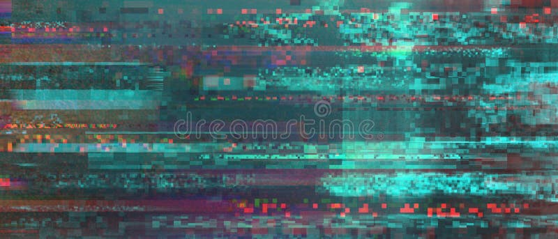Pixelated Digital Noise Texture Stock Illustration - Illustration of ...