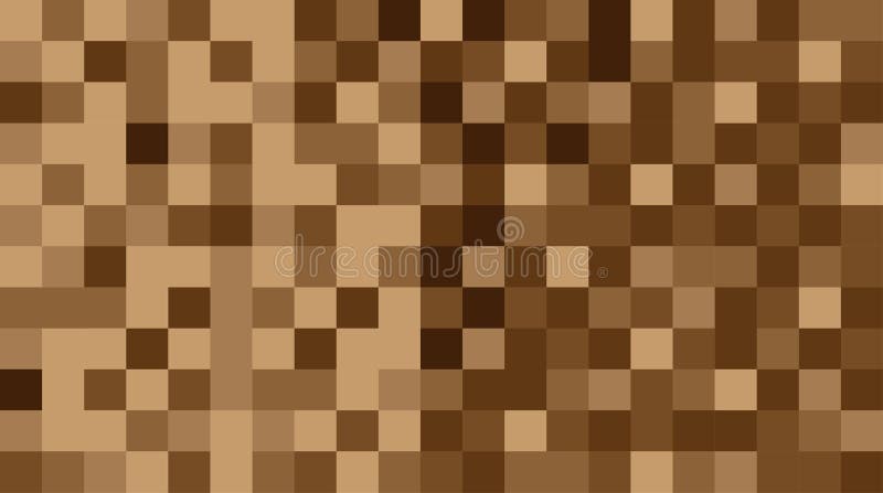 Pixelated Digital Texture in Warm Brown Tones, Resembling Retro Video ...