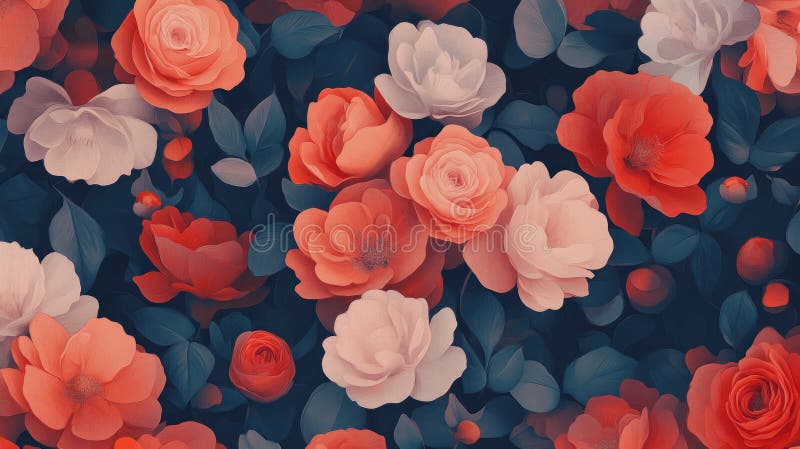 Pixelated Floral Patterns with Glitchy Effects, Groundbreaking Florals ...